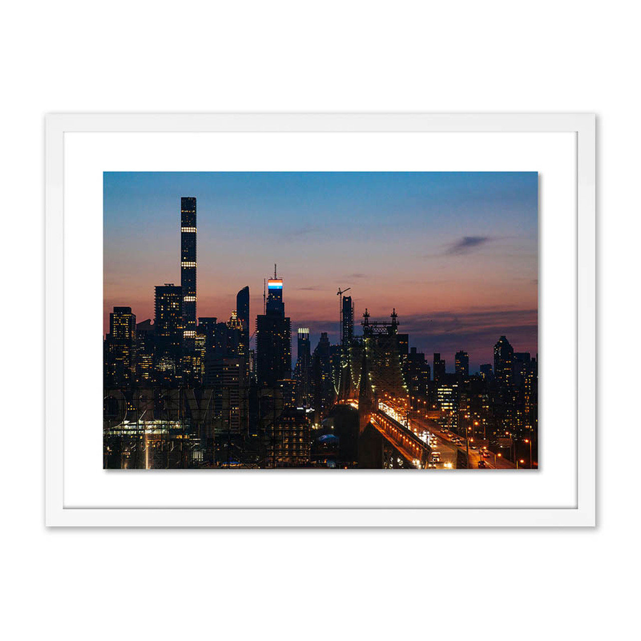 Four Hands Art Studio 'City Lights I' by Erica Singleton - Picture Frame Photograph Print on ...